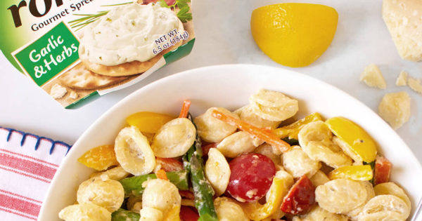 Creamy rondelé® Pasta Primavera - Président® - Creamy rondelé® Recipe